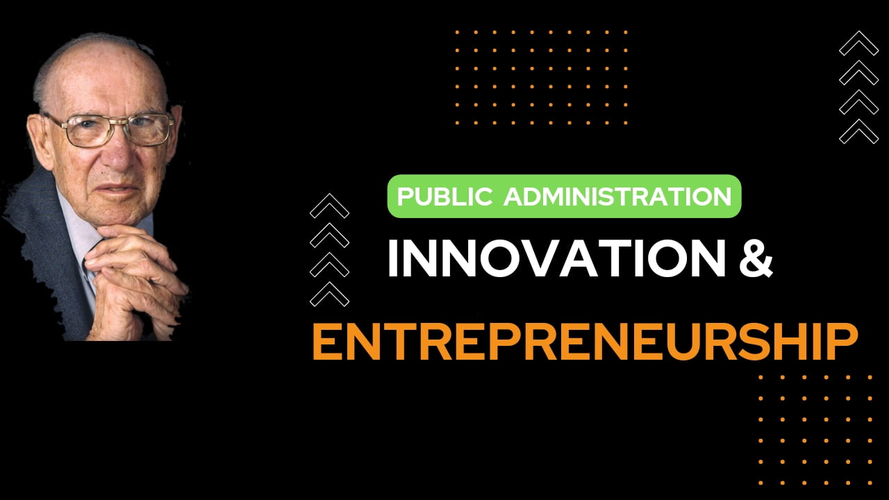 Innovation and Entrepreneurship (IE) explained by Peter Drucker