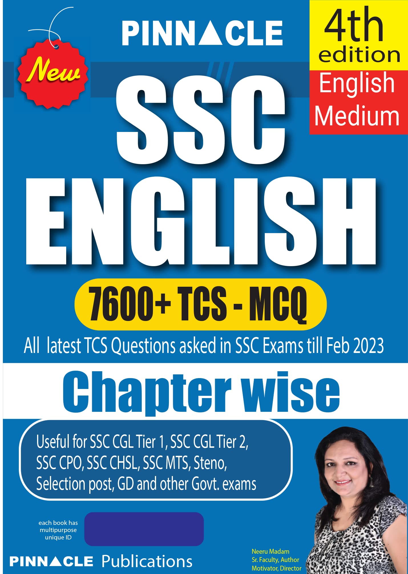 Pinnacle SSC English 7600 Book PDF (4th Edition)